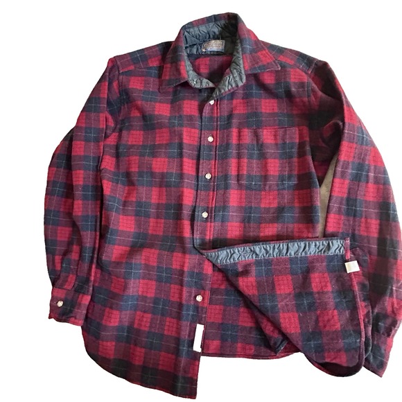 Pendleton | Shirts | Vintage Pendleton Button Down Lodge Shirt Mens ...